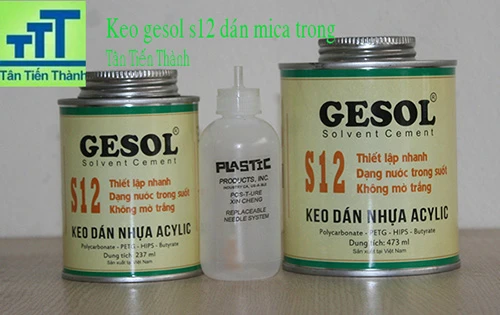 KEO DÁN MICA GESOL S12 TRONG SUỐT